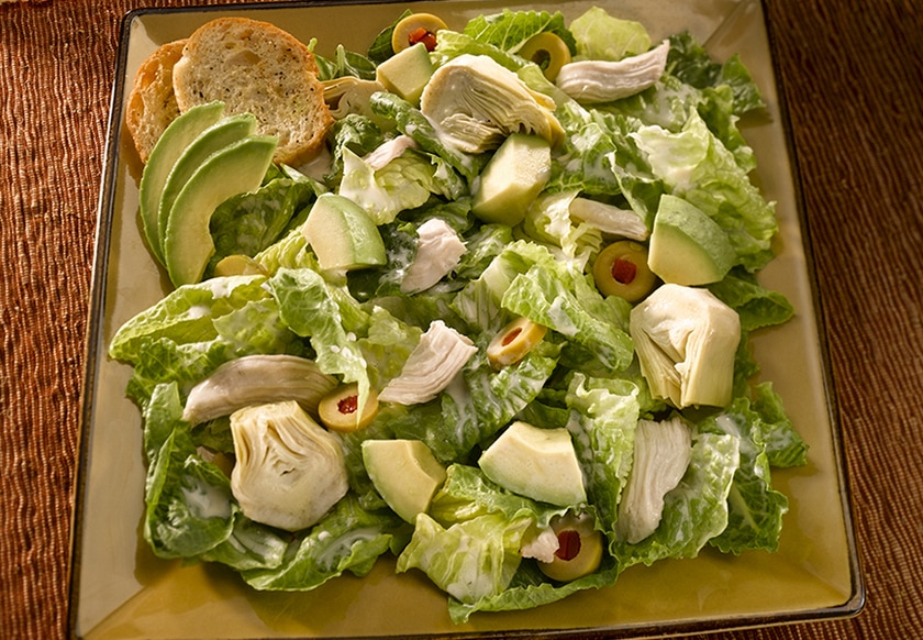 Artichoke Avocado And Chicken Salad California Avocados
