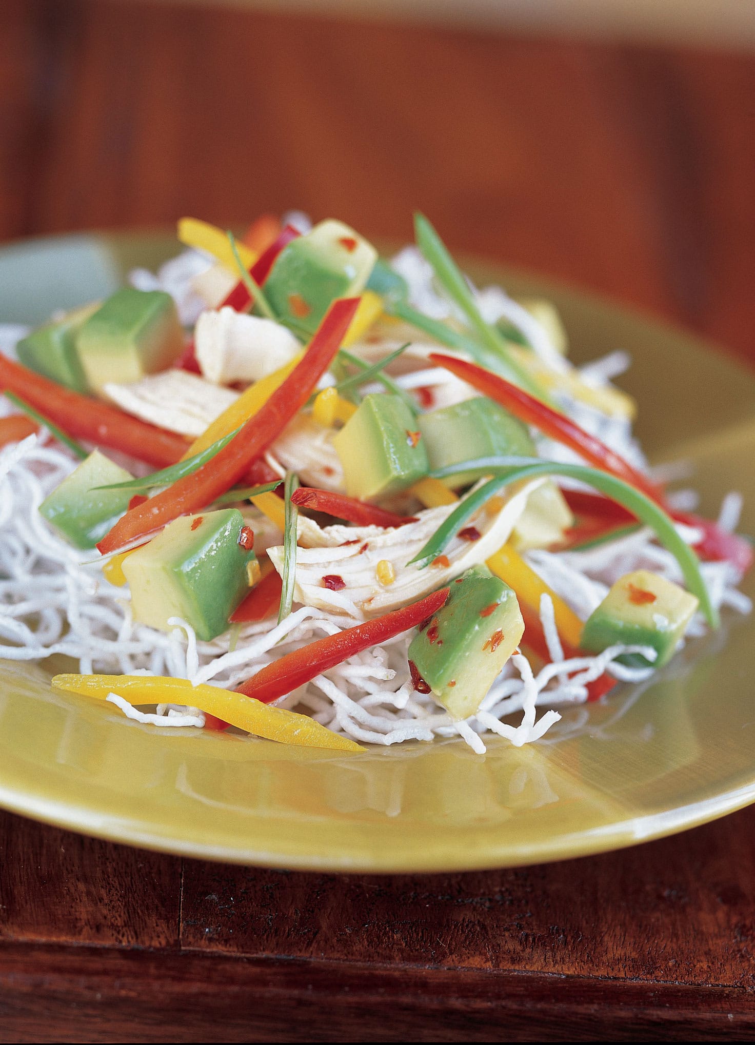 Asian Chicken and Avocado Salad - California Avocados