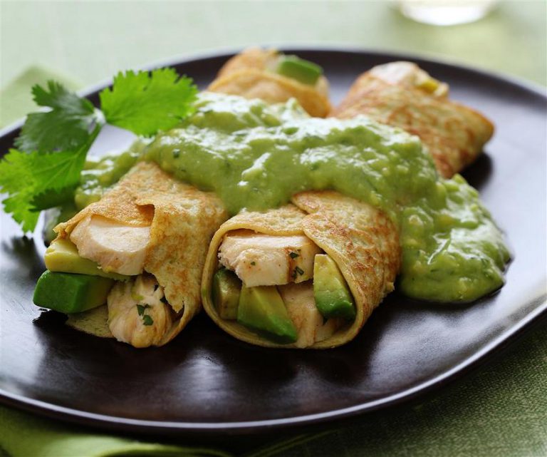 Chicken and Avocado Crepes with California Avocado Sauce - California ...