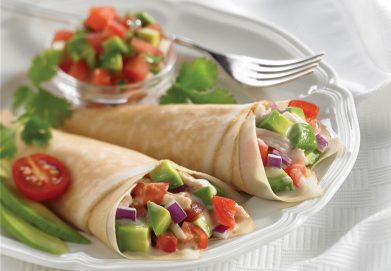 Fresh California Avocado Crepe Wrap - California Avocados