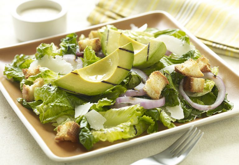 Smoky Grilled Caesar Salad with California Avocado - California Avocados