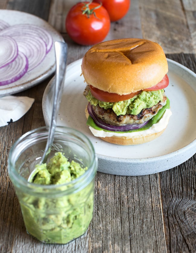 California Chicken Burger - California Avocados