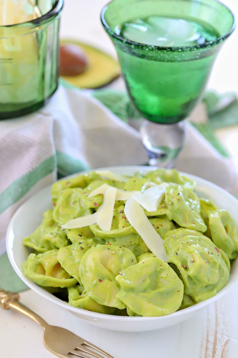 Creamy Avocado Tortellini - California Avocados