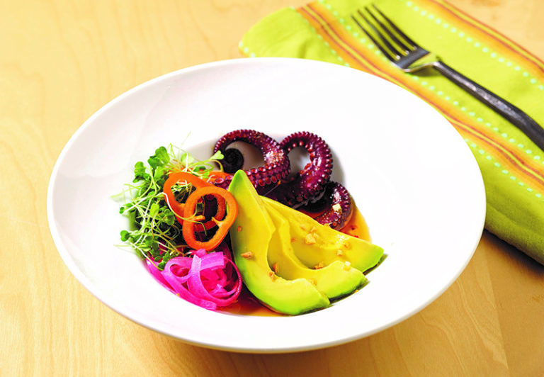 Grilled Octopus with California Avocado - California Avocados