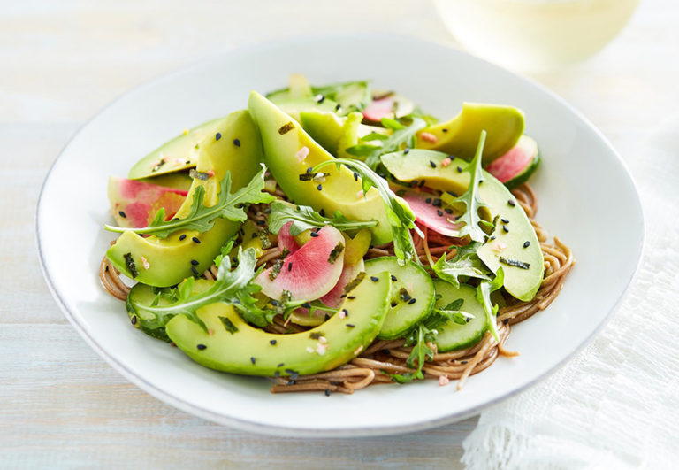 California Avocado & Miso Ginger Soba Noodles - California Avocados