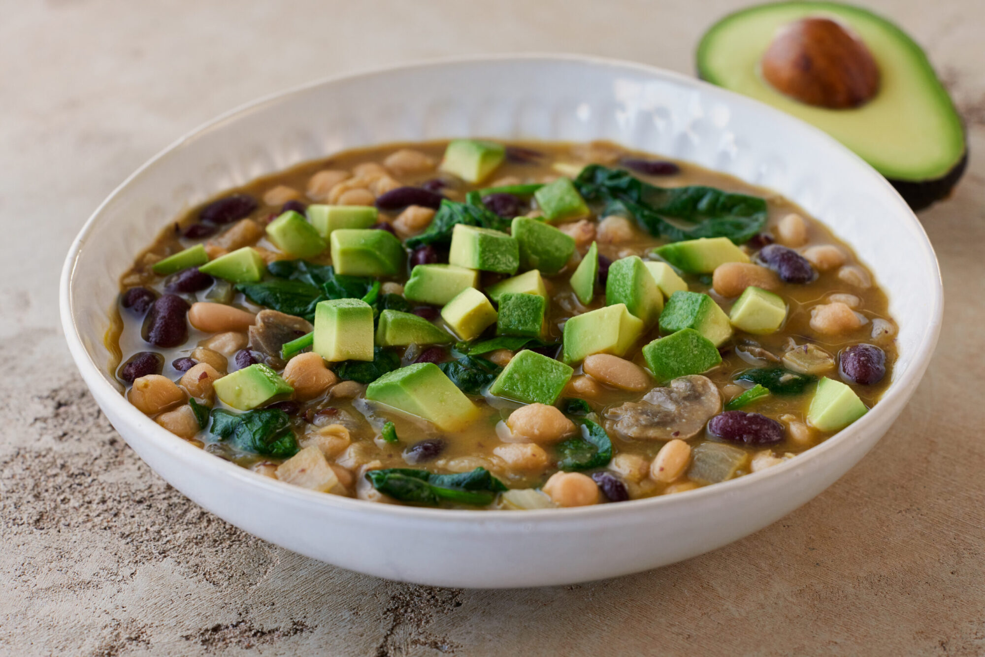 Veggie Bean Stew with California Avocados - California Avocados