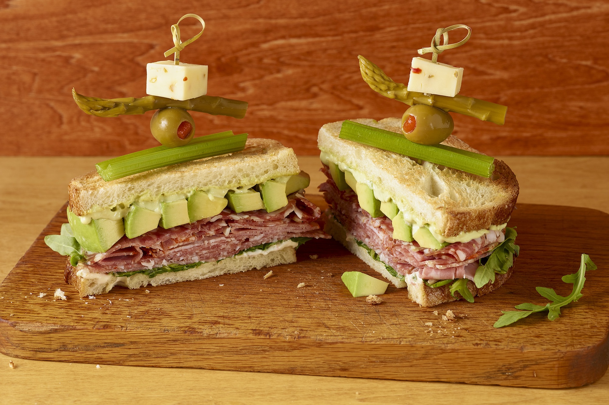 California Avocado Bloody Mary Sando - California Avocados